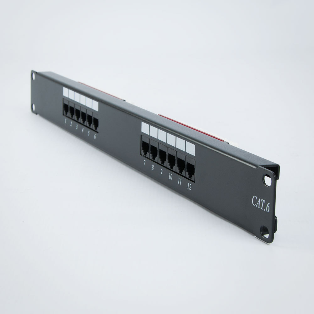 Ovaltel - ACTON CABLING SOLUTION | PP12C6-1 | Patch Panel 12 ports cat. 6
